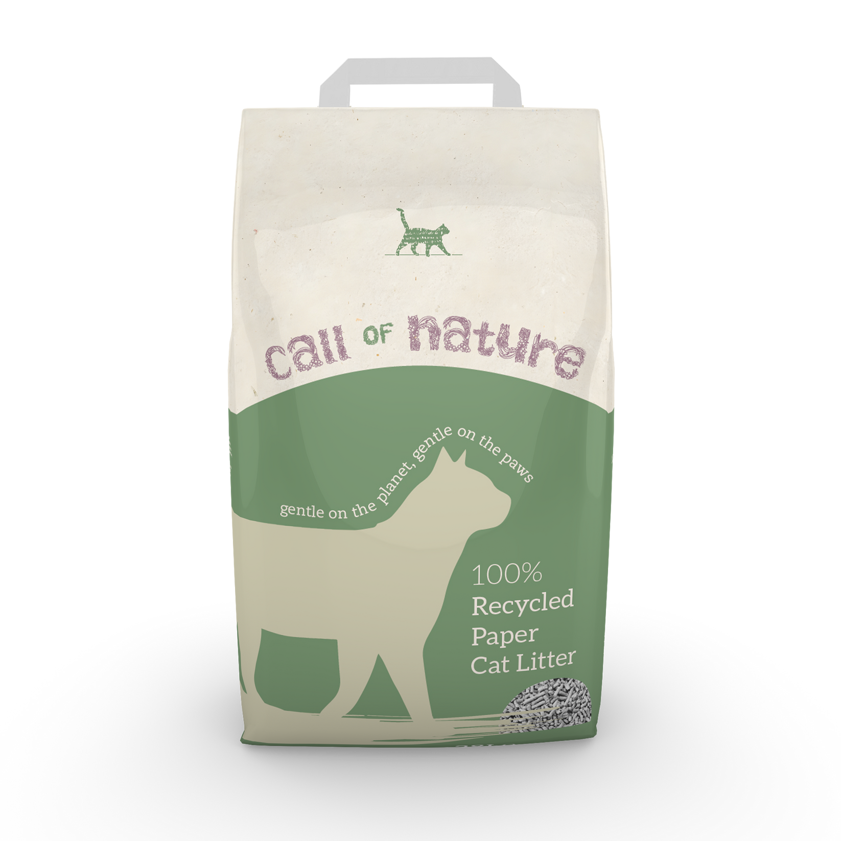 Call of Nature Recycled Paper Cat Litter
